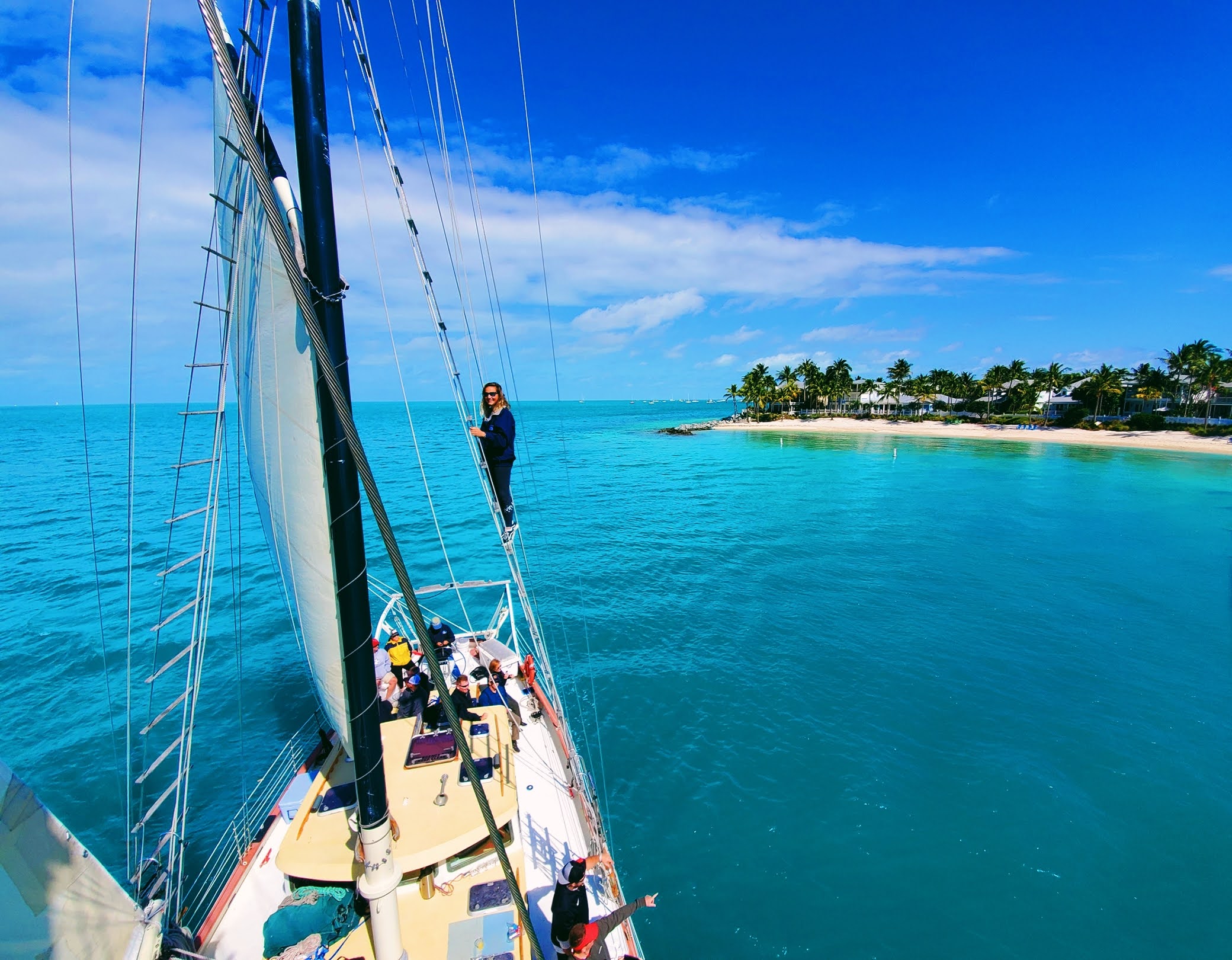 About the Schooner - Schooner Spirit of Independe﻿nc﻿e Sunset Sail Key West
